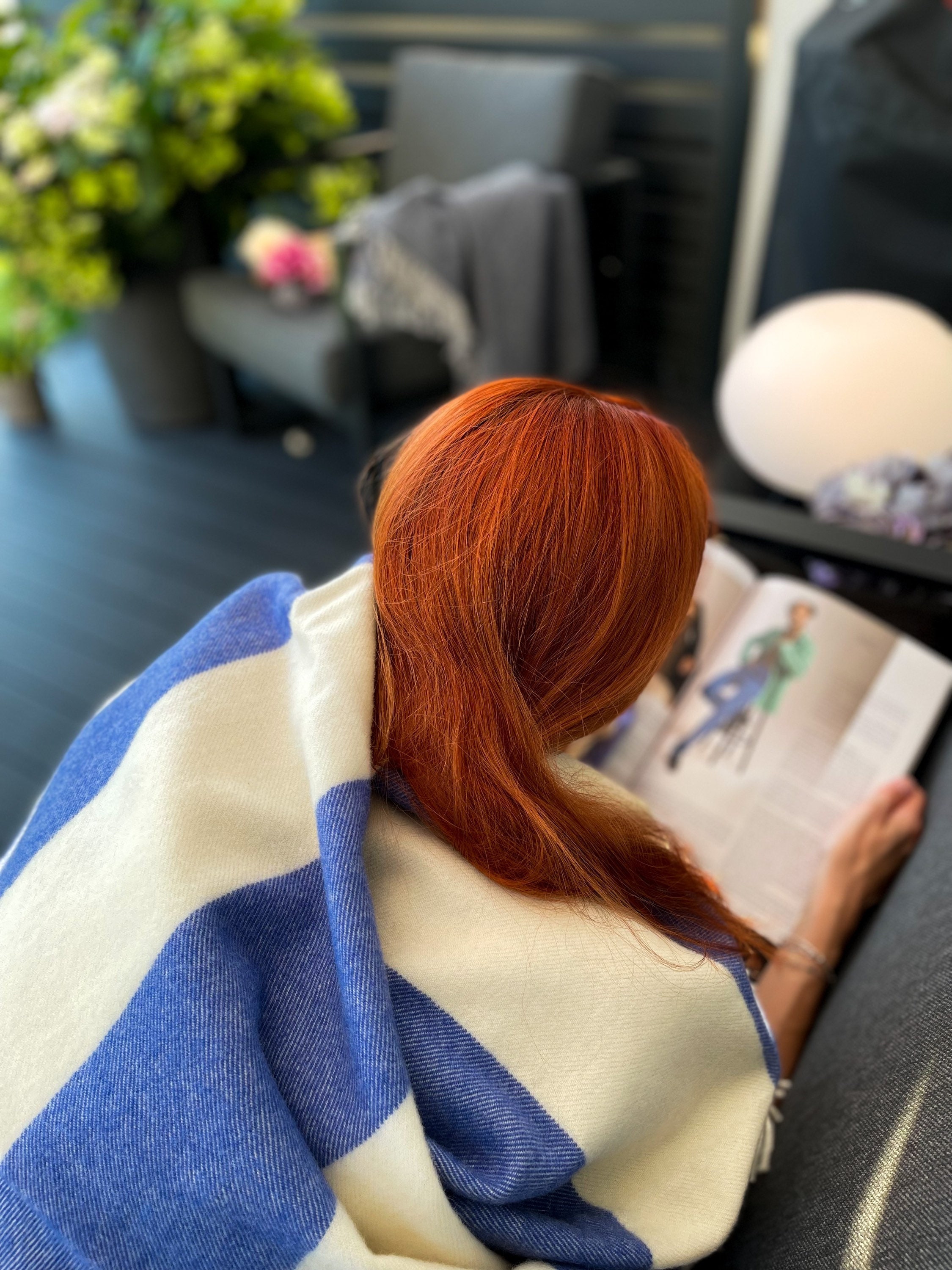 High Quality Striped Virgin Wool Blanket/throw Made in Lithuania 135 ...