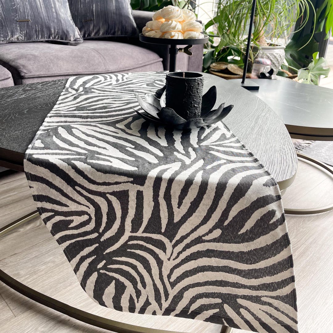 Elegant and Modern Table Runner "safari" for Your Cozy Home. (40cm ...