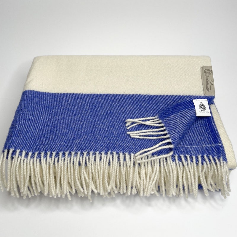 Striped Wool Blanket - Etsy