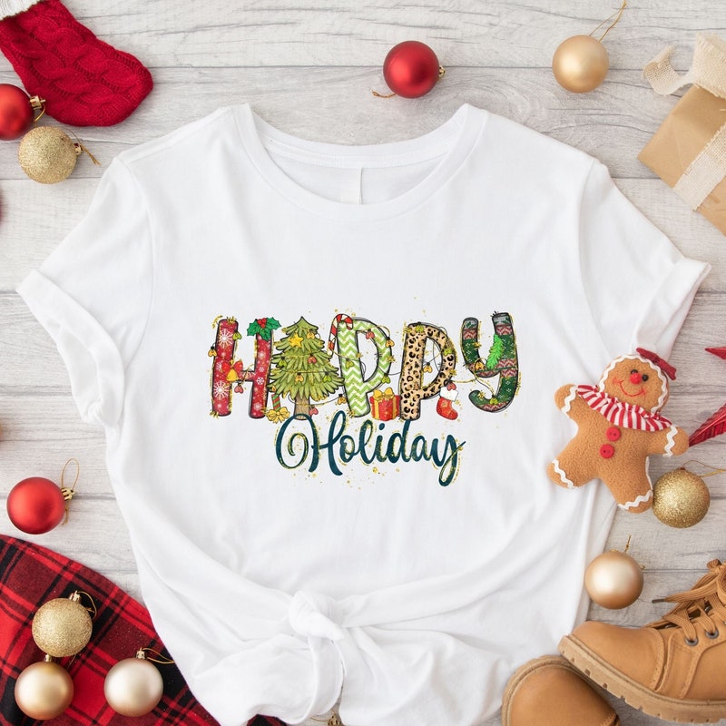Holiday Shirt - Etsy
