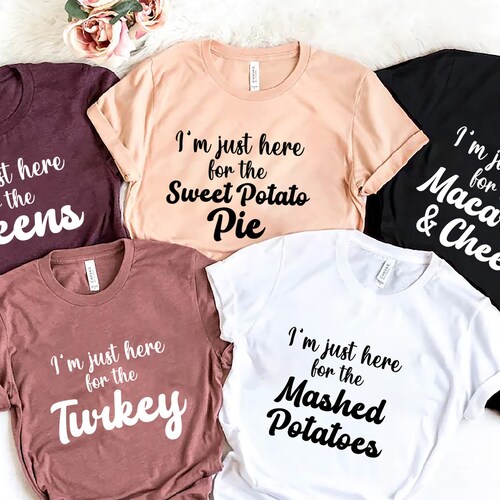 Family Thanksgiving Shirts Thanksgiving Puns Shirt Funny - Etsy