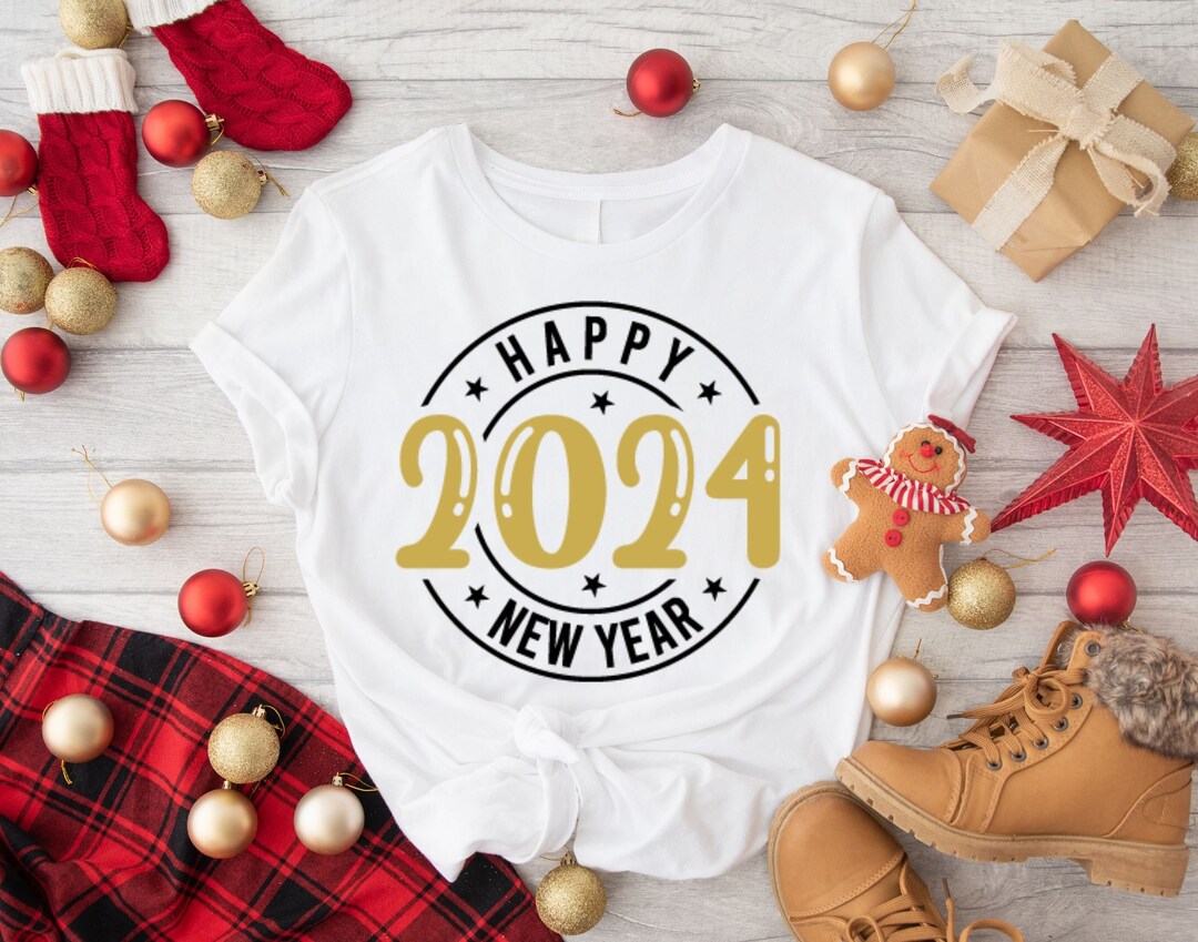 Happy New Year 2024 Shirt, in My 2024 Era Shirt, Hello 2024 Shirt ...