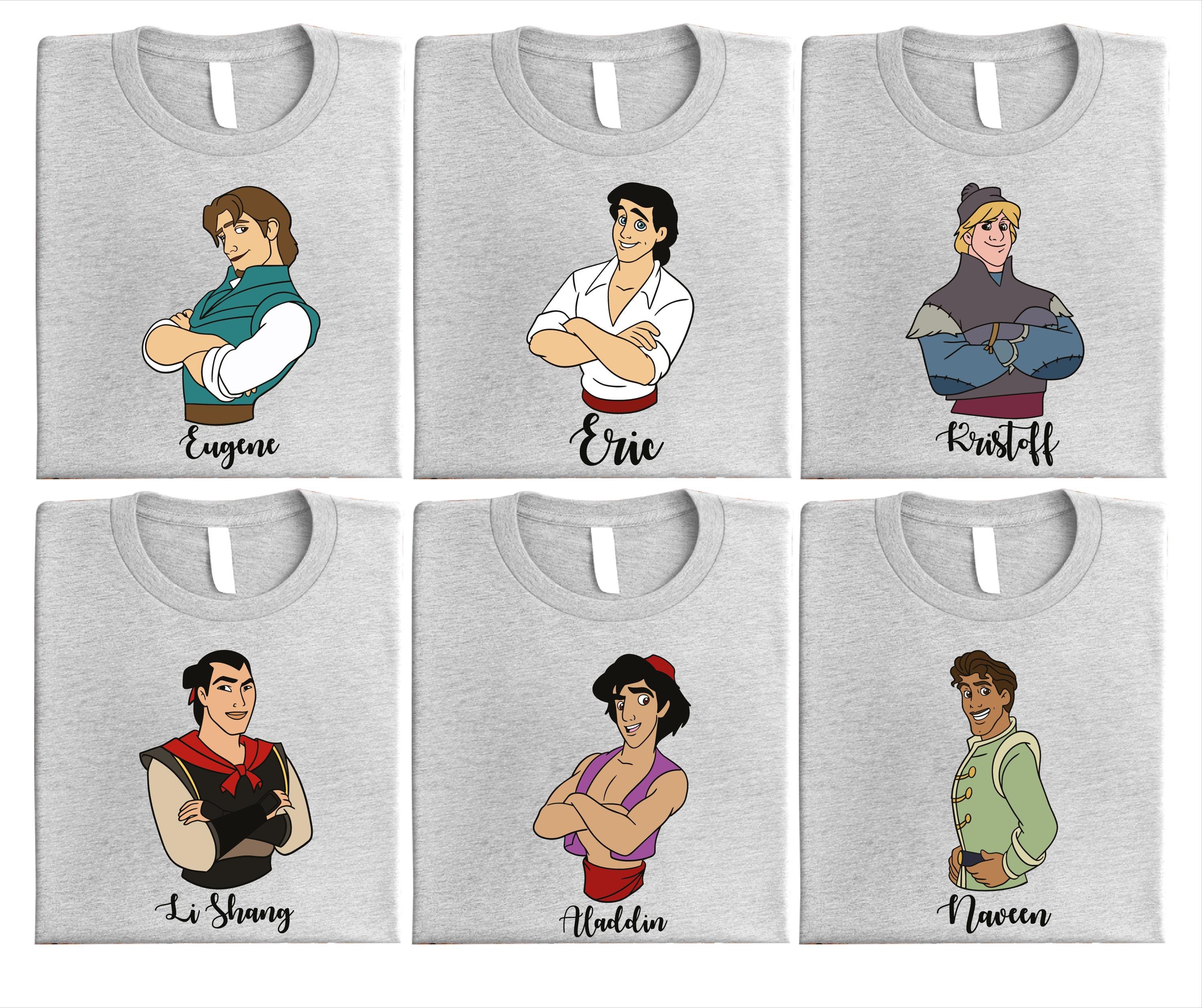 Disney Prince Names Shirt