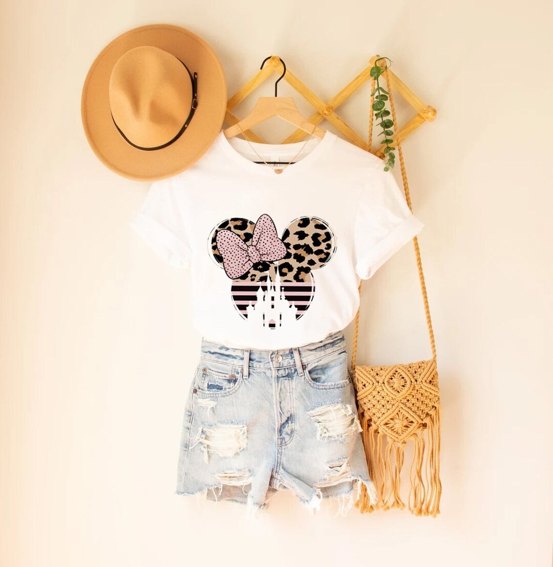 Disney Minnie Leopard Shirts, Minnie Wild Sweatshirt, Animal Kingdom T ...