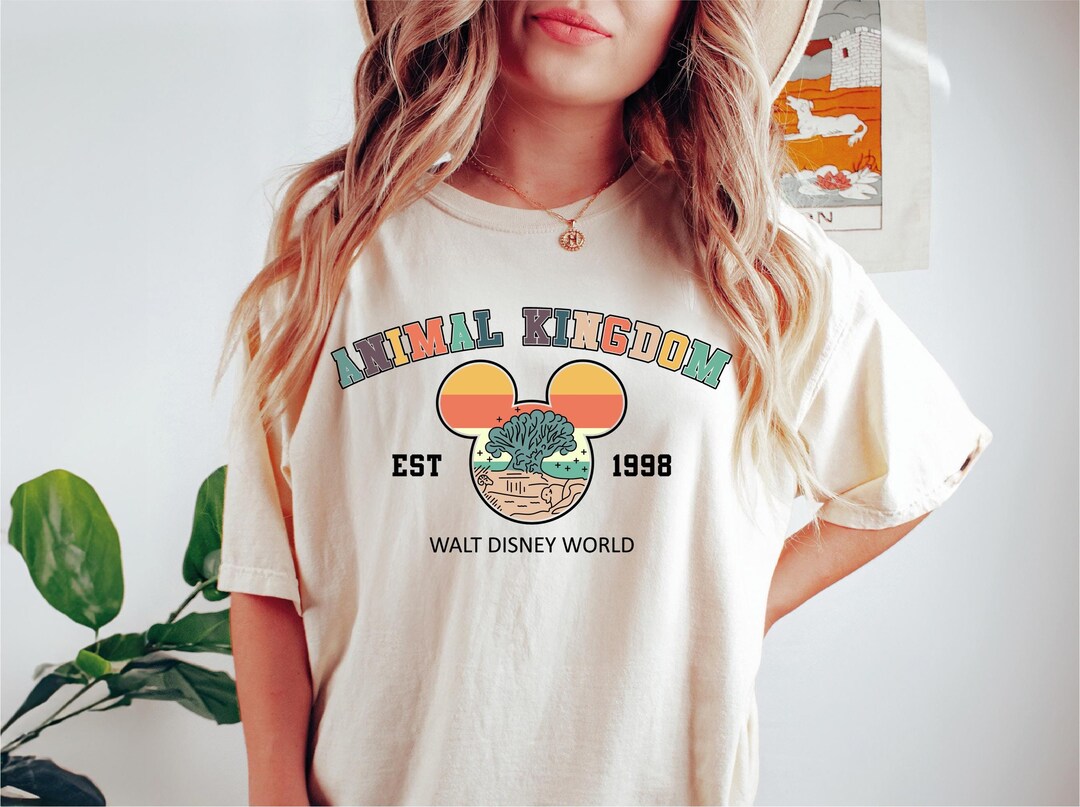Animal Kingdom Est. 1998 Walt Disney World Tee, Animal Kingdom Mickey ...