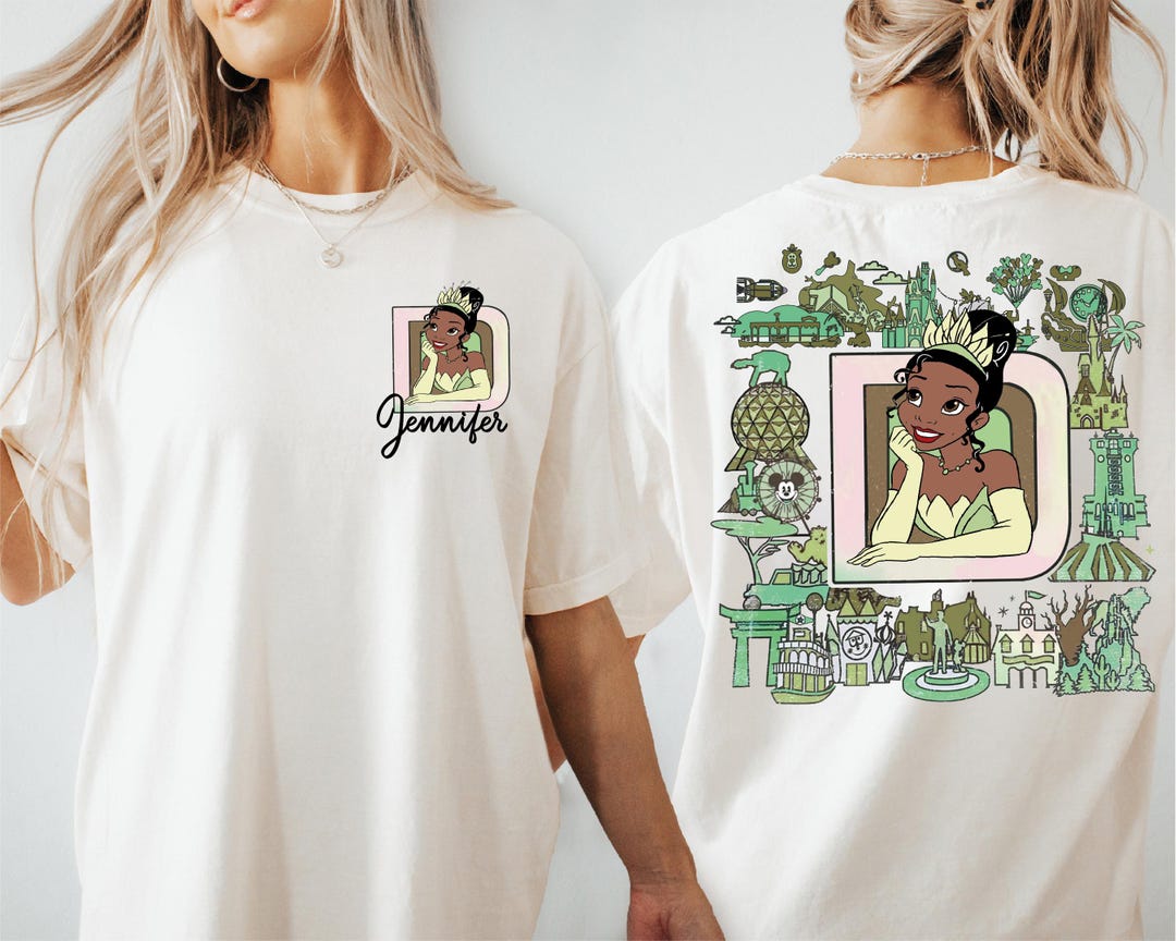 Personalized Disney Princesses T-shirt, Princess Tee, Magic Kingdom ...