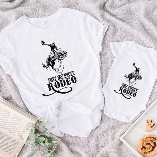 First Rodeo Shirt Rodeo Family Shirts Not My First Rodeo - Etsy