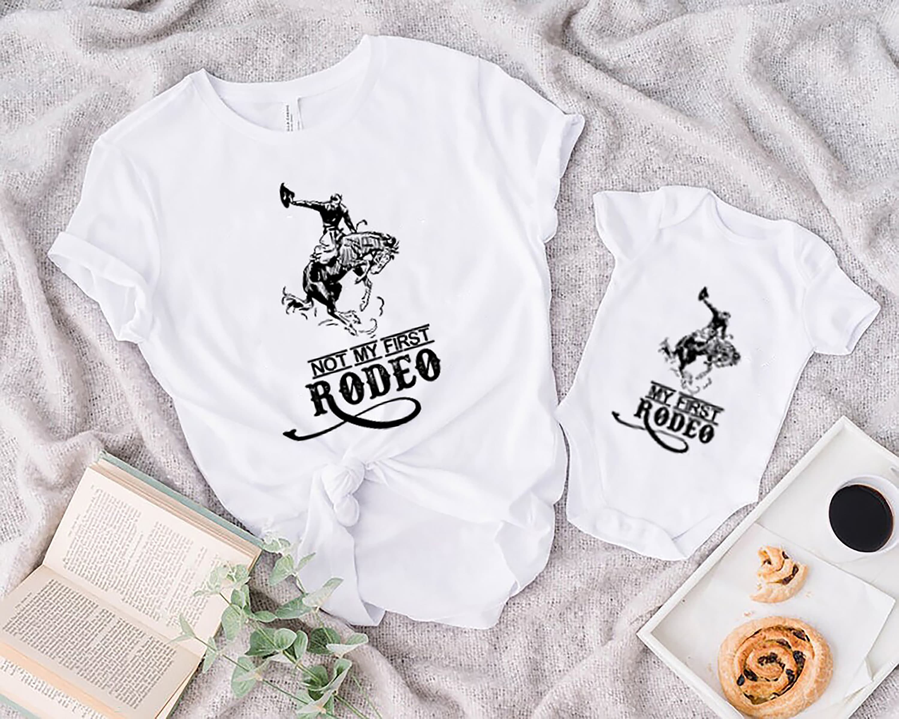 First Rodeo Shirt Rodeo Family Shirts Not My First Rodeo - Etsy