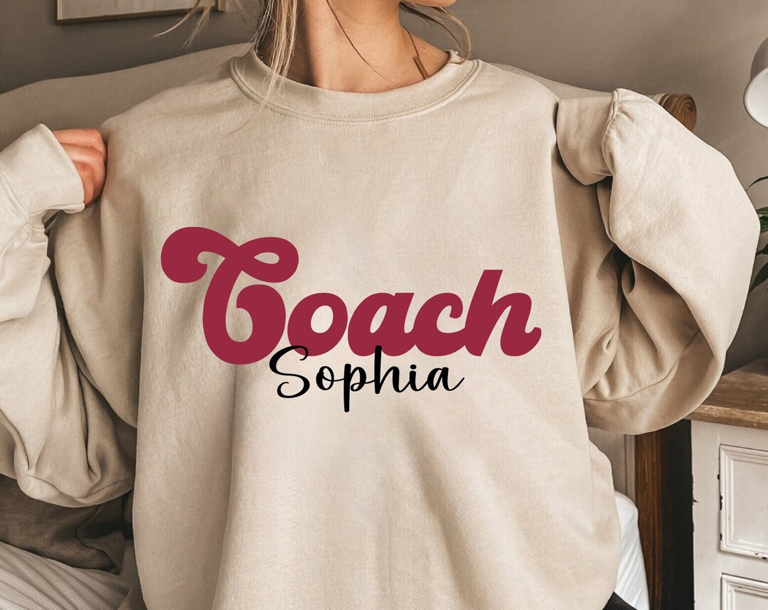 Custom Coach Shirt, Personalized Coach Shirt, Team Coach Shirt ...