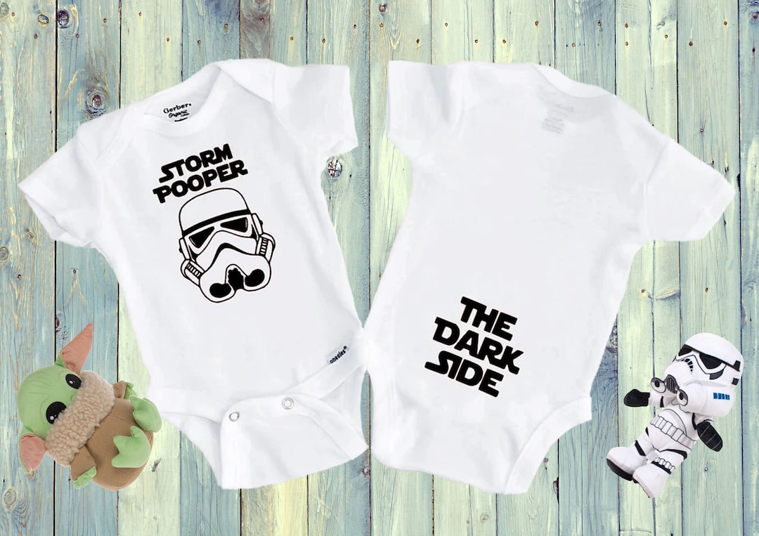 Storm Pooper Baby Shirt, Dark Side Shirt, Star Wars Baby Shirt, Galaxy ...