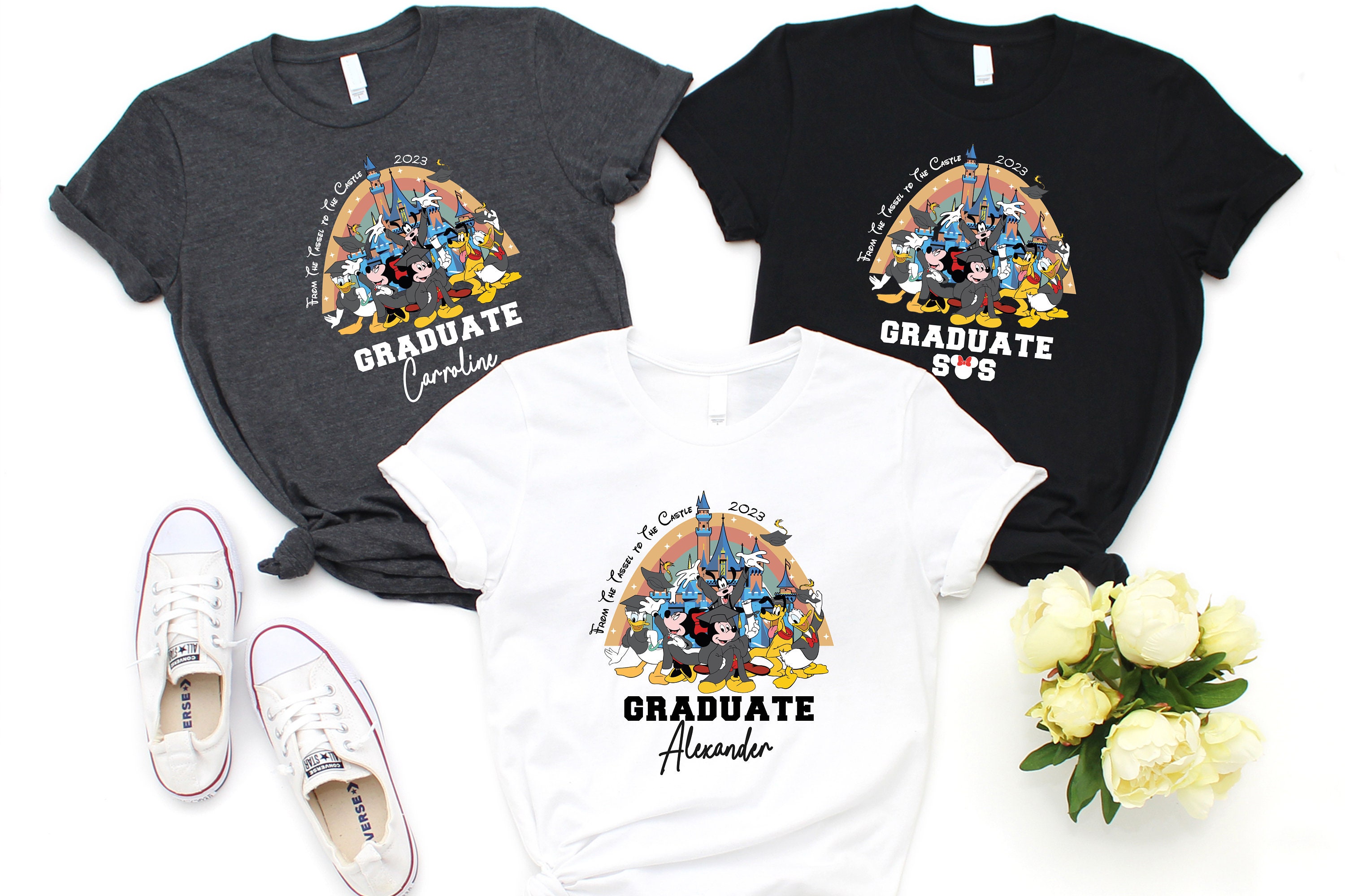 Disney Family Graduation Shirt, Disney Custom Graduation Shirt, Disney ...