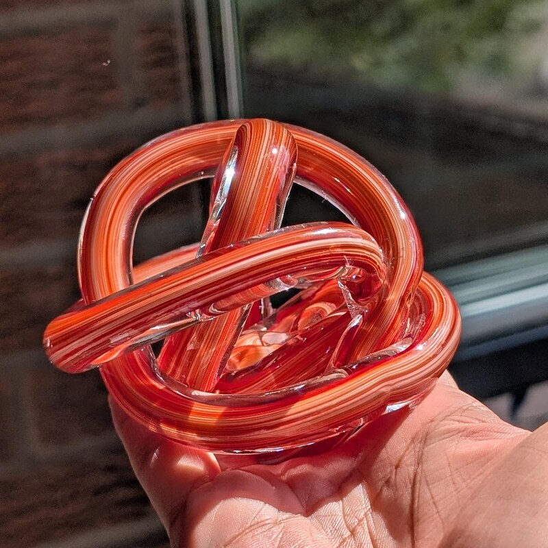 Blown Glass Knot - Etsy