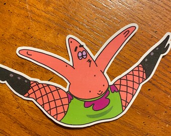 Patrick Star Sticker - Etsy