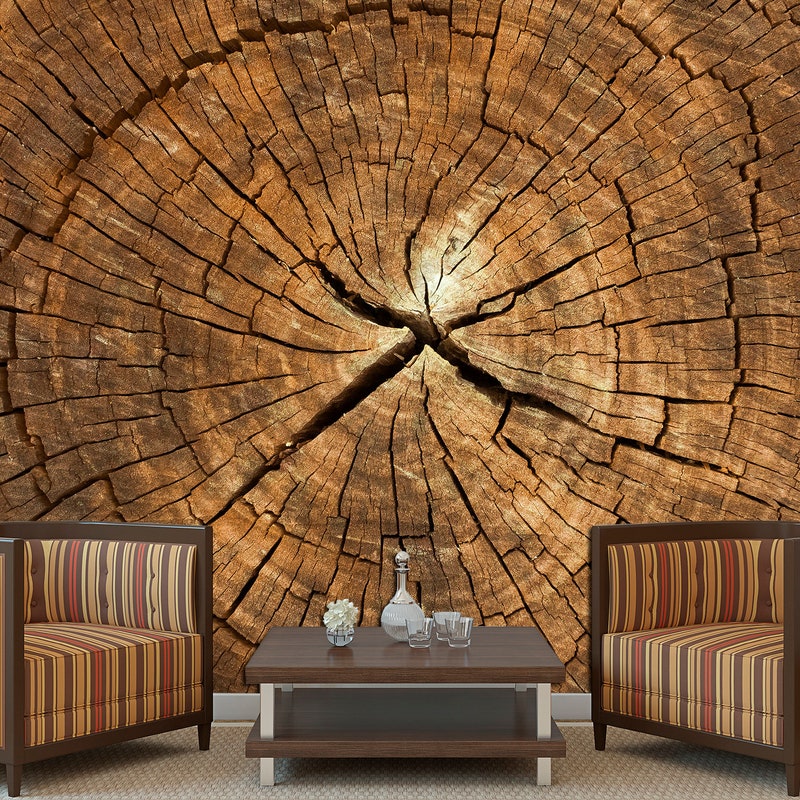 Wood Wallpaper - Etsy