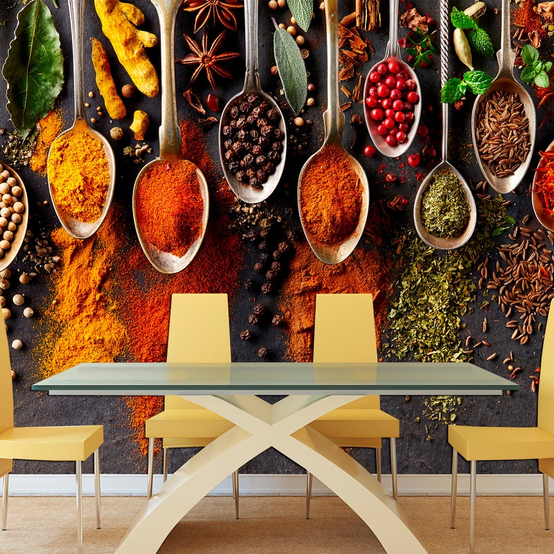 Kitchen Wallpaper - Etsy