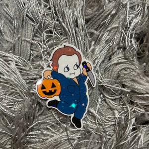 HORROR KEWPIE Sticker Pack, Horror Movie, Waterproof Vinyl Sticker ...