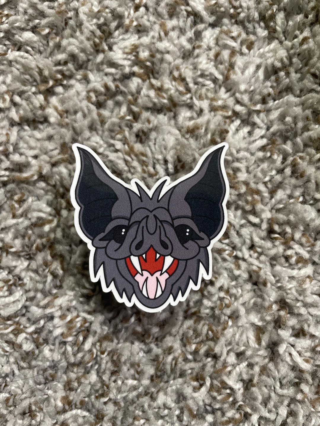 Bat Sticker | Waterproof Vinyl Sticker for Water Bottle, Kindle, Tablet ...