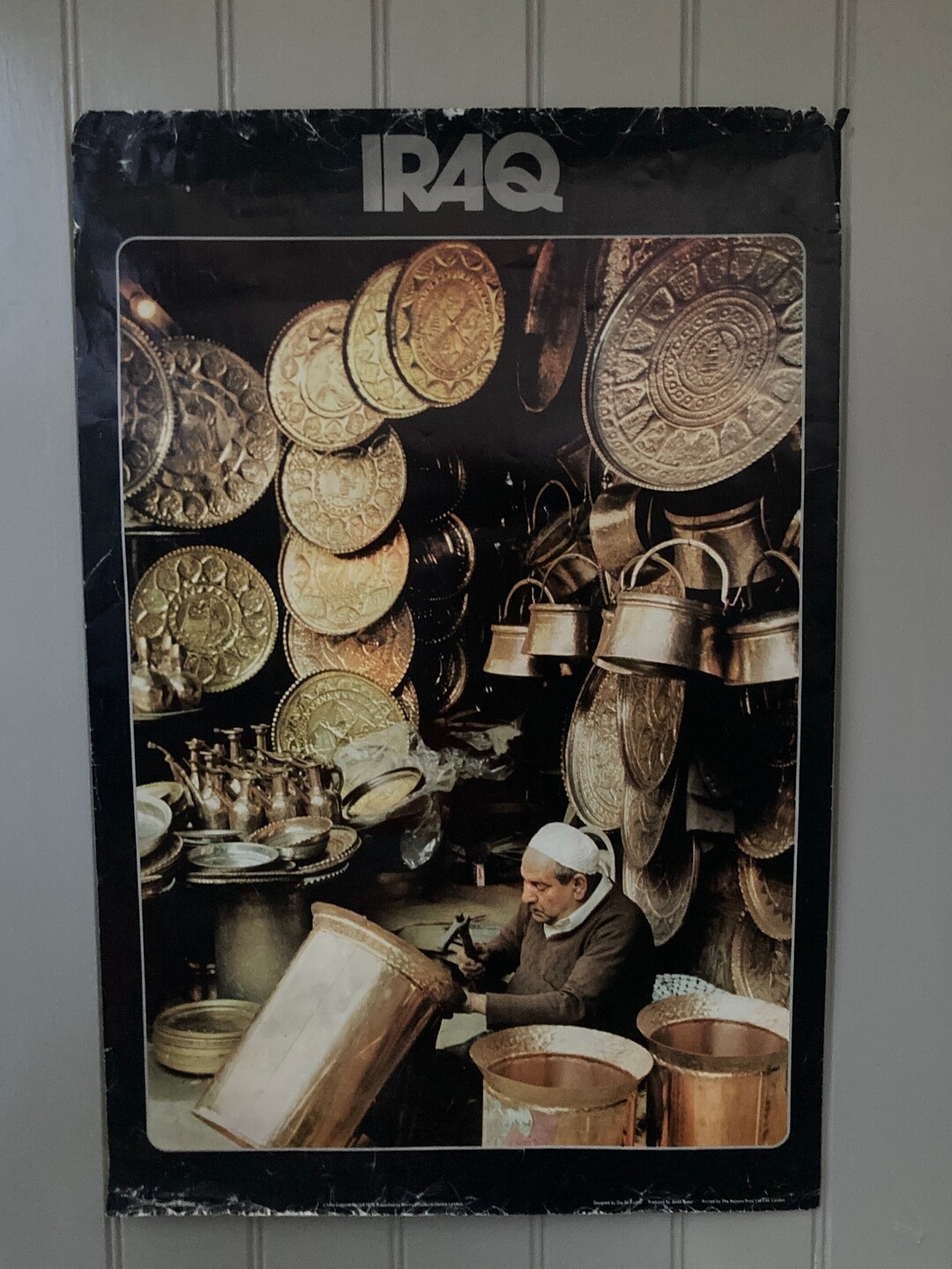 Original/vintage/iraq/art/poster/middle East/travel/tourism - Etsy
