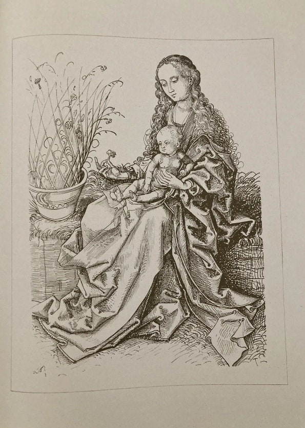Rare Antique Albrecht Dürer Book Pen and Ink Drawings German - Etsy
