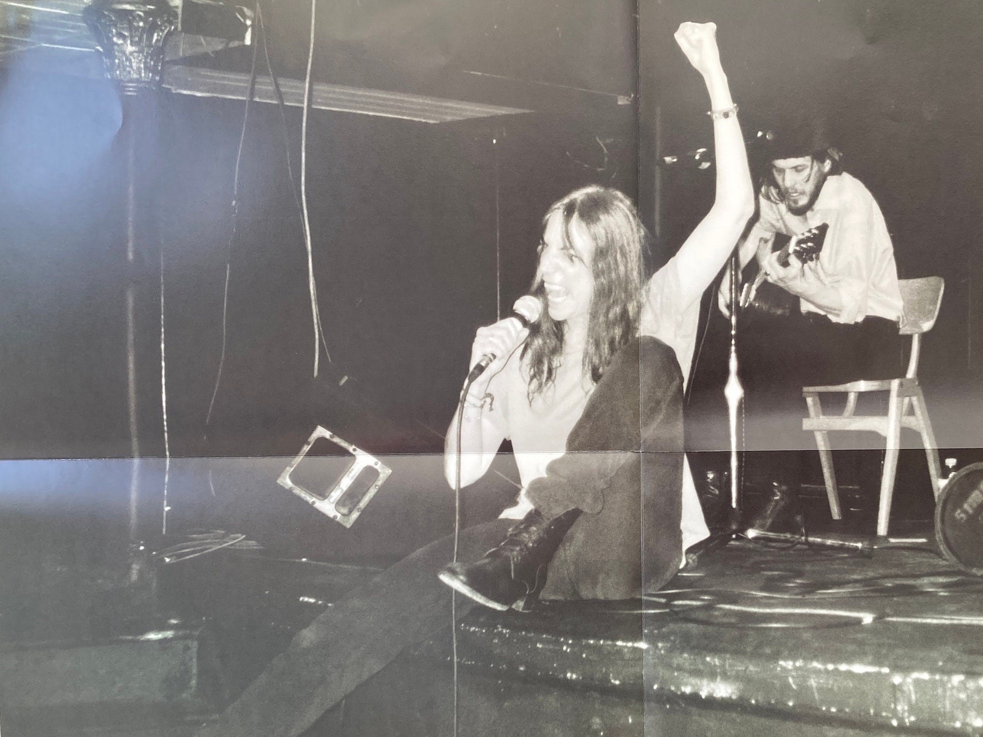 Vintage Original Patti Smith Art Music Exhibition Poster - Etsy