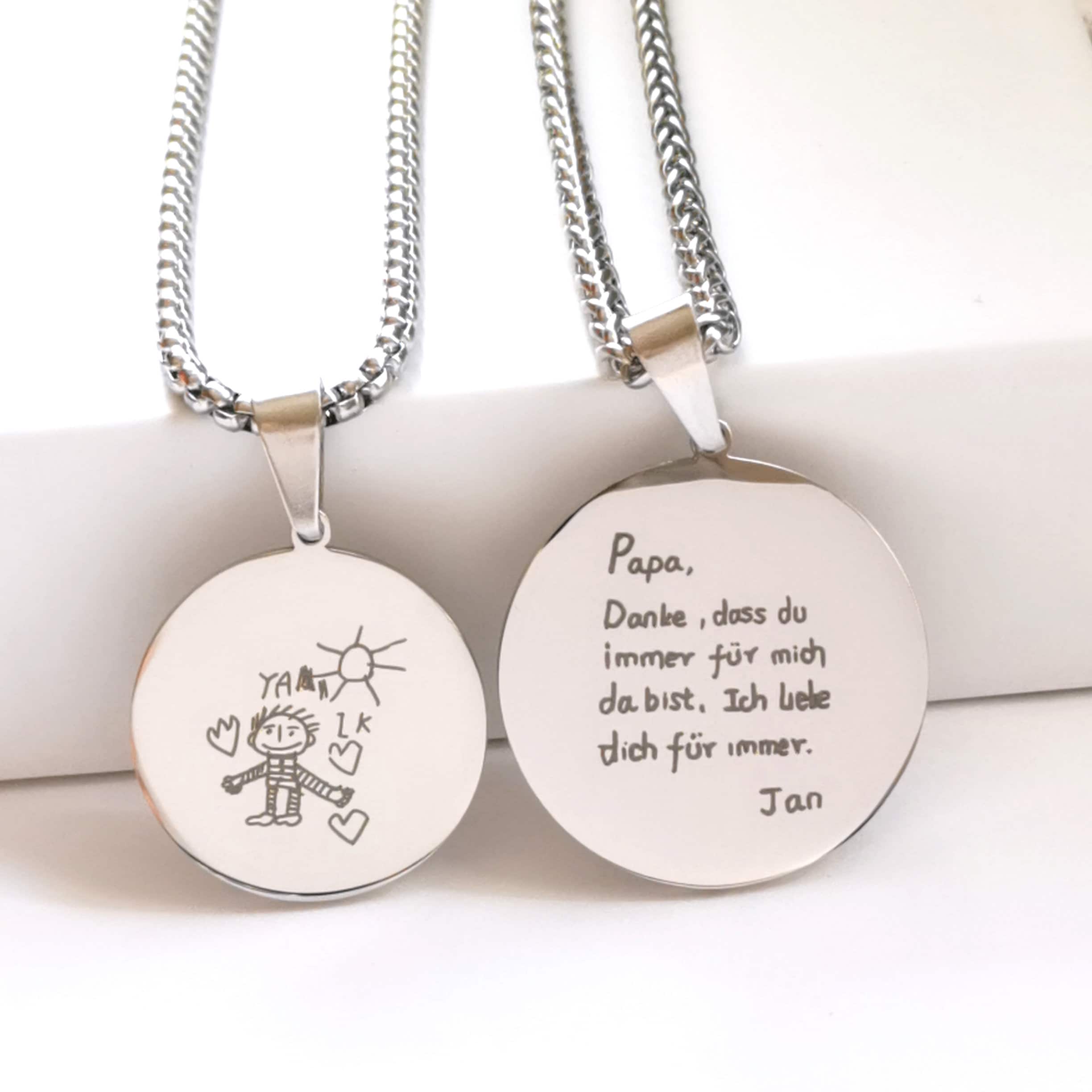 Guy Necklace Drawing