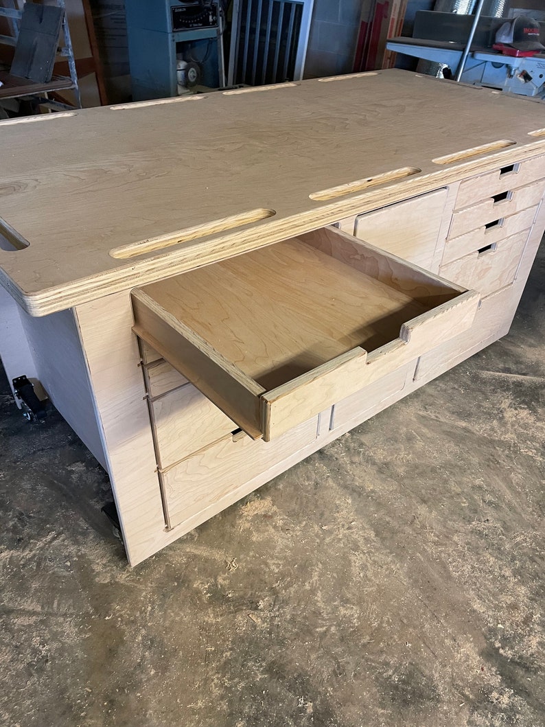 Mobile Assembly Table/workbench Plans - Etsy
