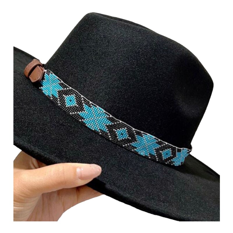 Beaded Hat Band - Etsy