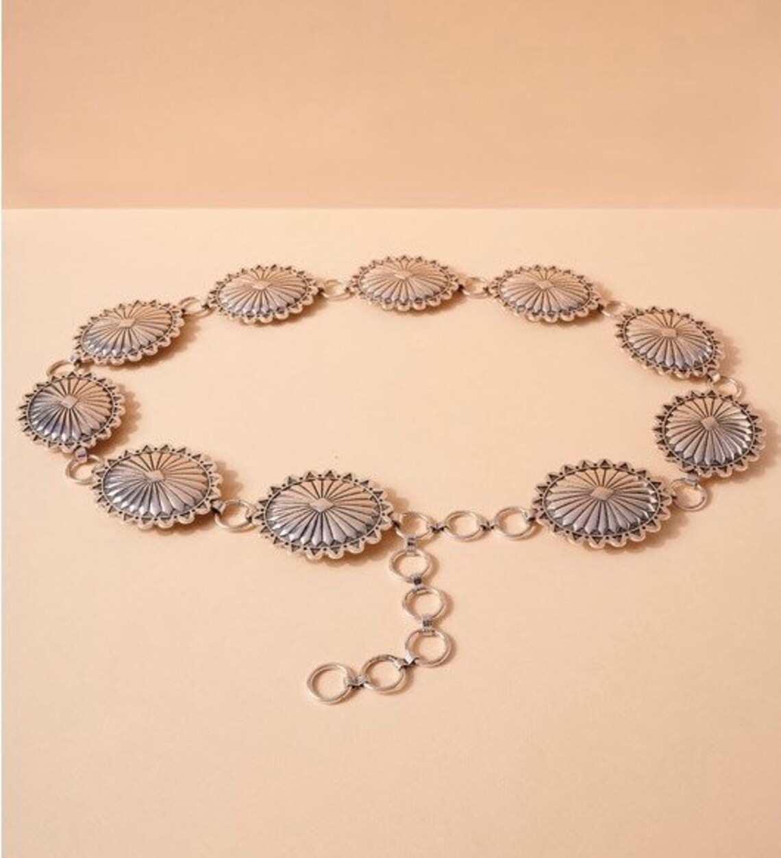 Silver Concho Belt | Etsy