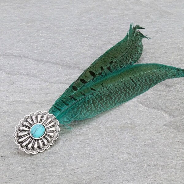 Feather Hat Pin - Etsy