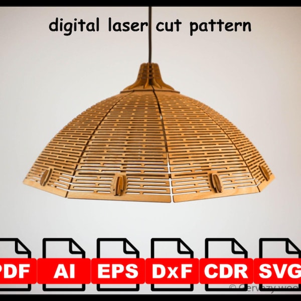 Laser Cut Lamp - Shop Online - Etsy