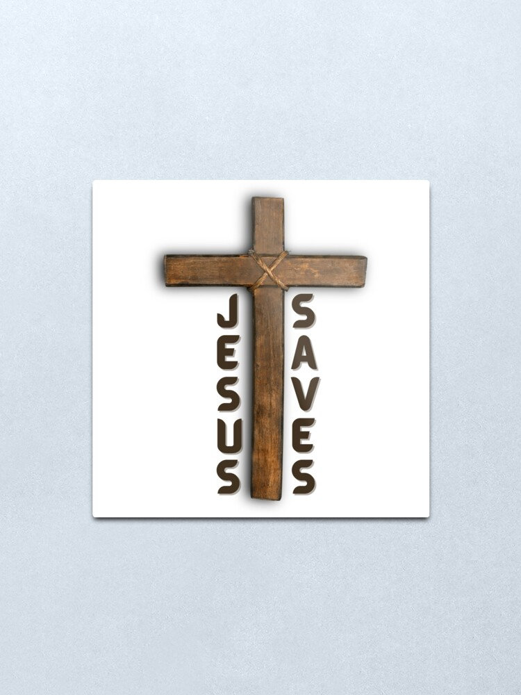 Jesus Saves | Cross - Etsy