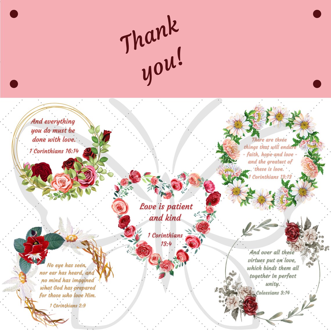 Bible Verse SVG Bundle, Christian Gift, Bible Verse Printable ...