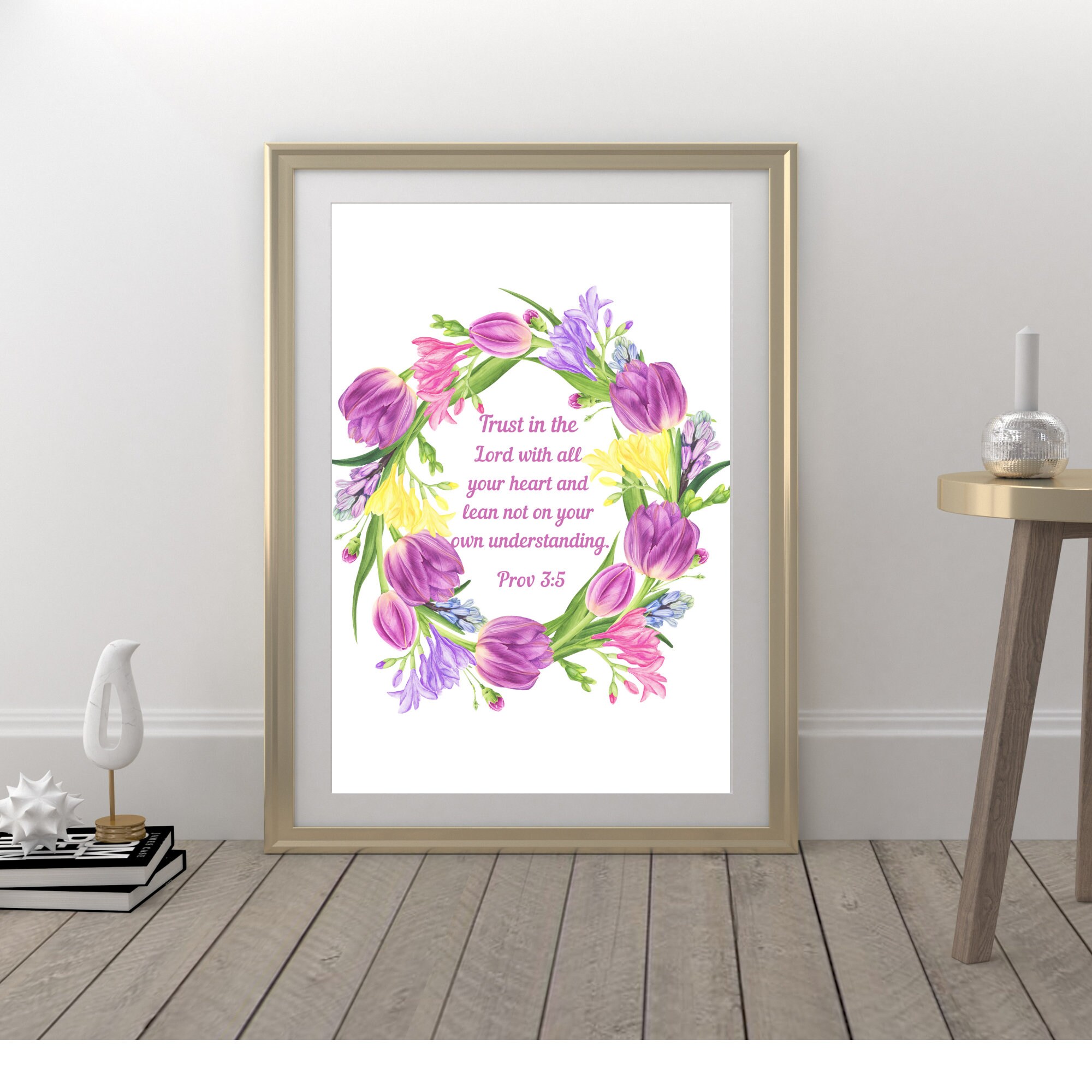 Proverbs 3:5 - Trust in the Lord With All Your Heart - Christian ...