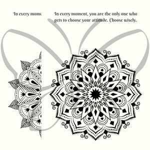 25 Mandala Coloring Pages With Inspirational Messages to Color and De ...