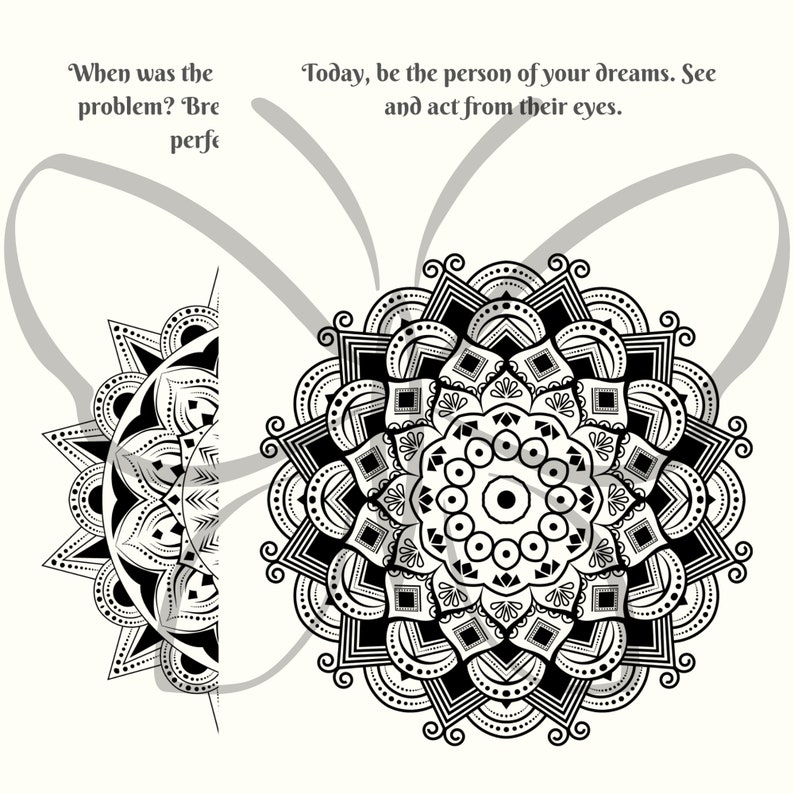 25 Mandala Coloring Pages With Inspirational Messages to Color and De ...