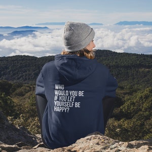 Nightbirde Happiness Quote Decide to Be Happy Now - Etsy