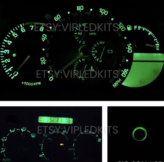 Dashboard Upgrade Kit WLJH LED Dash Light Kit For Lexus IS300 2001-2005 ...