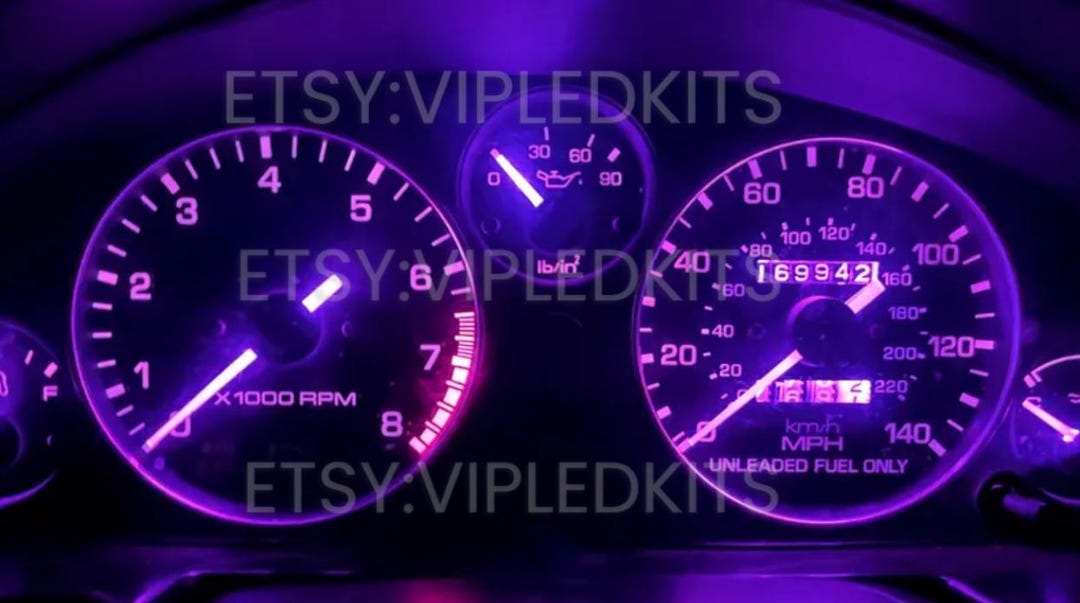 Cluster LED Bulb Kit for MX-5 Mazda Miata NA 1990-1997 (multiple Color ...