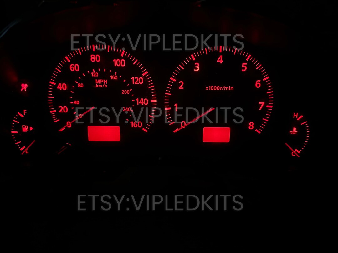 Red Gauge Cluster LED Bulb Kit for Infiniti G35 Coupe and Sedan 2003 ...