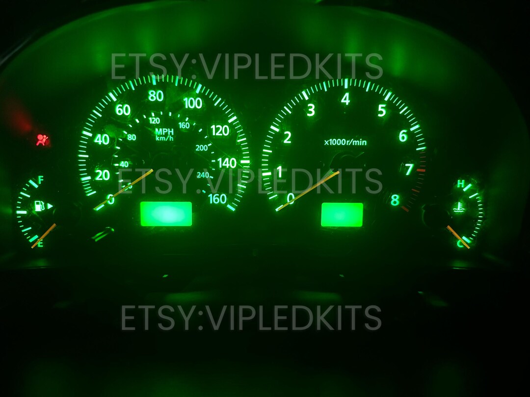 Green Gauge Cluster LED Bulb Kit for Infiniti G35 Coupe and Sedan 2003 ...