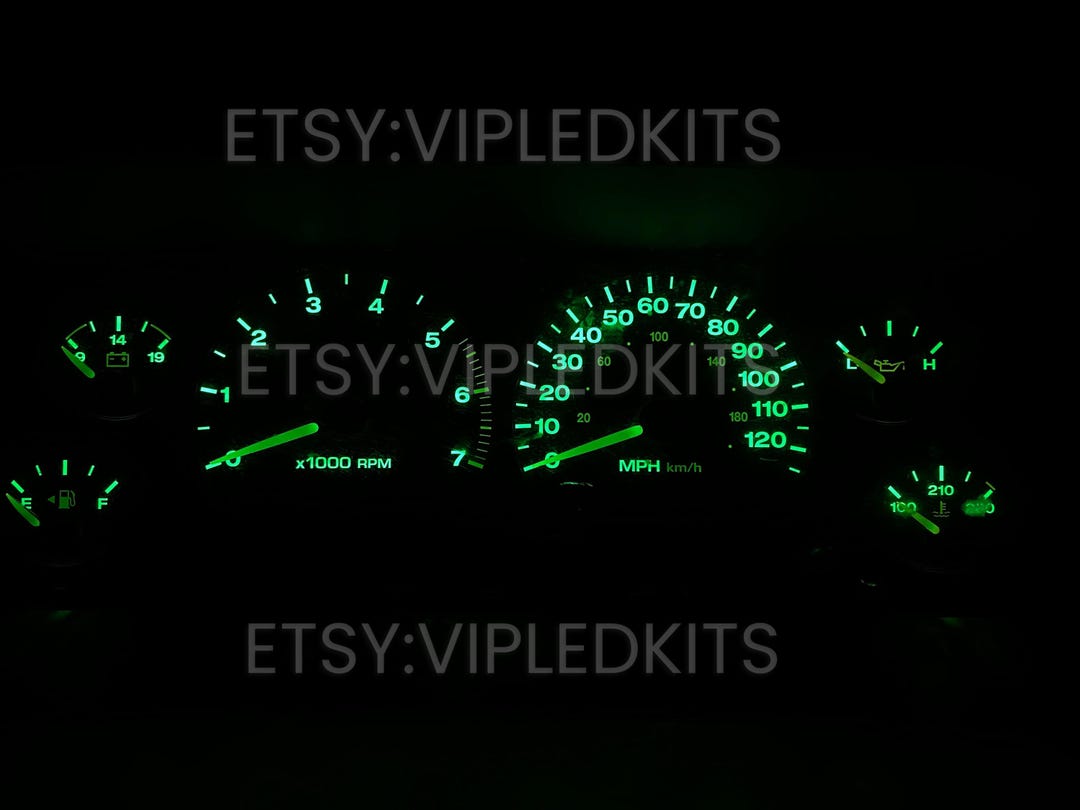 Green Cluster LED Bulb Kit for Jeep Grand Cherokee WJ 2002-2004 - Etsy