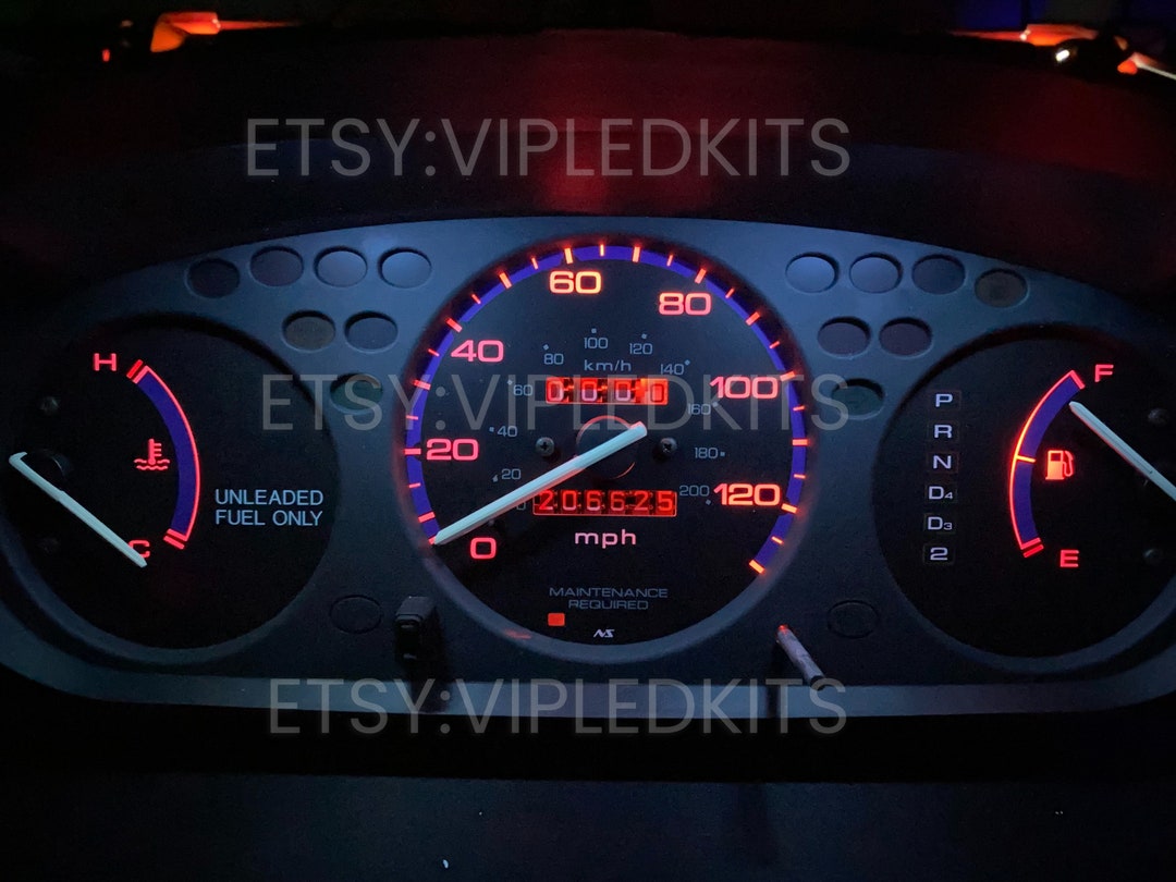 LED Cluster Bulb KIT for Honda Civic Ek No Rpm Cx Dx Gx 1996-2000 (multiple Color Options) - Etsy