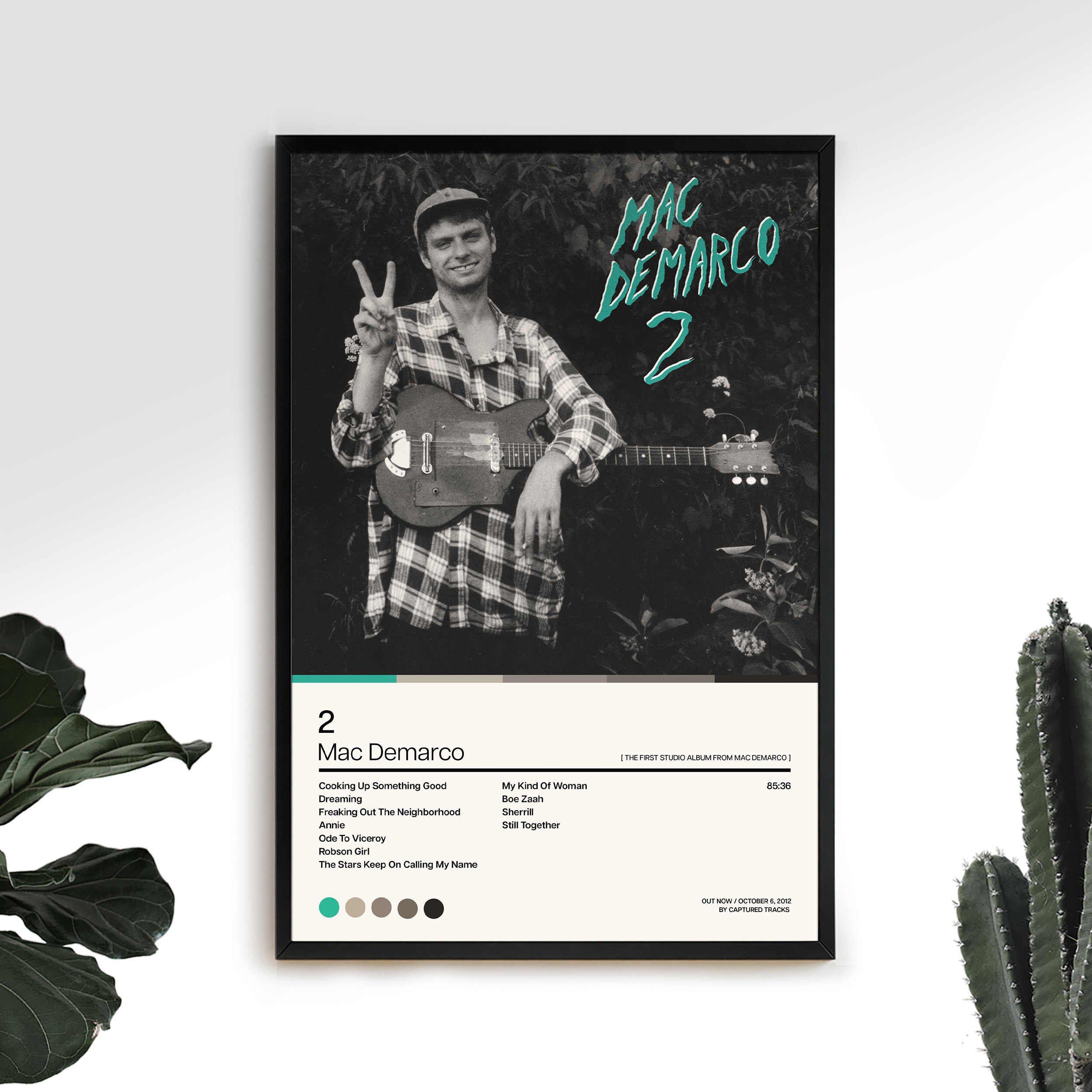 Mac Demarco 2 / Album Art Poster / Gift Idea / Home Decor / | Etsy