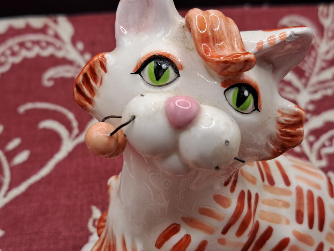 Vintage Lacombe Willits Whimsiclay Cat Figurine Number 15426 - Etsy
