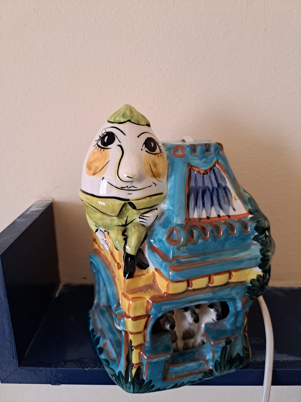 Vintage Derek Fowler Humpty Dumpty Night Light 1970 Night Light - Etsy