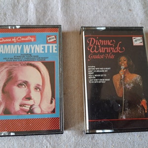 Variety of Cassette Tapes Slade Tammy Wynette Robert Johnson Paul Simon ...