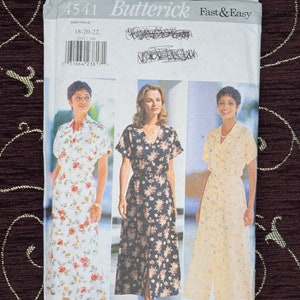 Vintage Sewing Patterns Style 4832 Burda 3145 and Butterick 4541 Dress ...