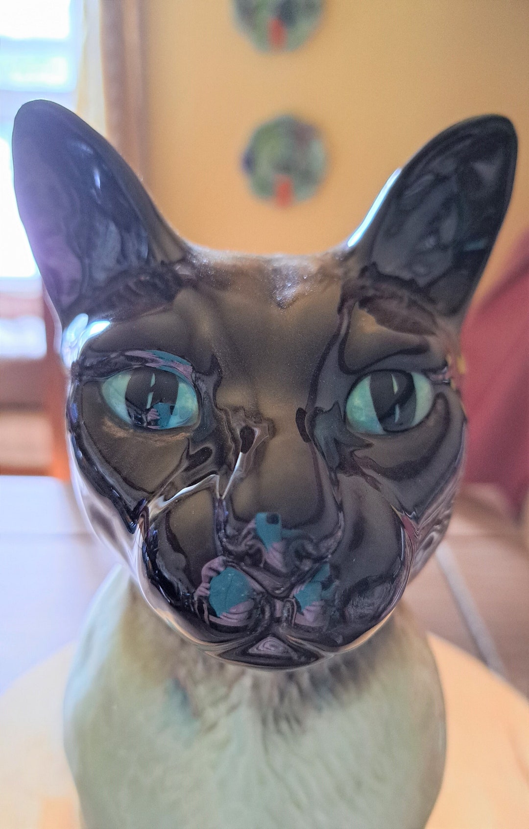 Vintage Beswick Siamese Seal Point Cat Number 2139 Fireside Model - Etsy