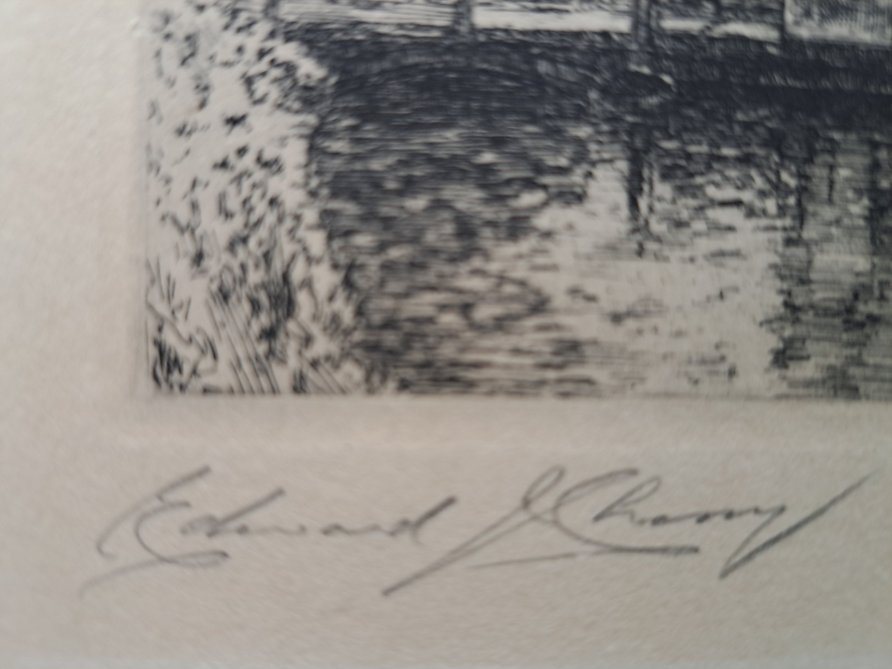 Pair of Edward J Cherry Etching Print Peter Pan Two Etching - Etsy