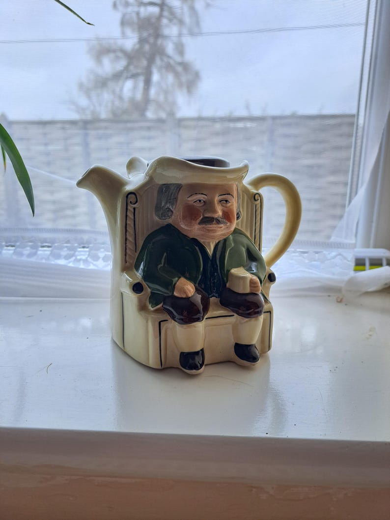Vintage Staffordshire Derby and Joan Teapot Novelty Teapot - Etsy